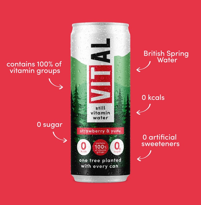 Strawberry & Yuzu | Vital Drinks